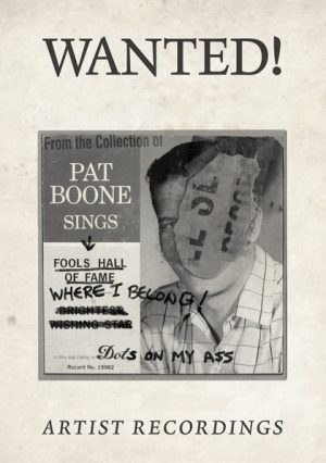 Wanted! Artist Recordings - ArtReview