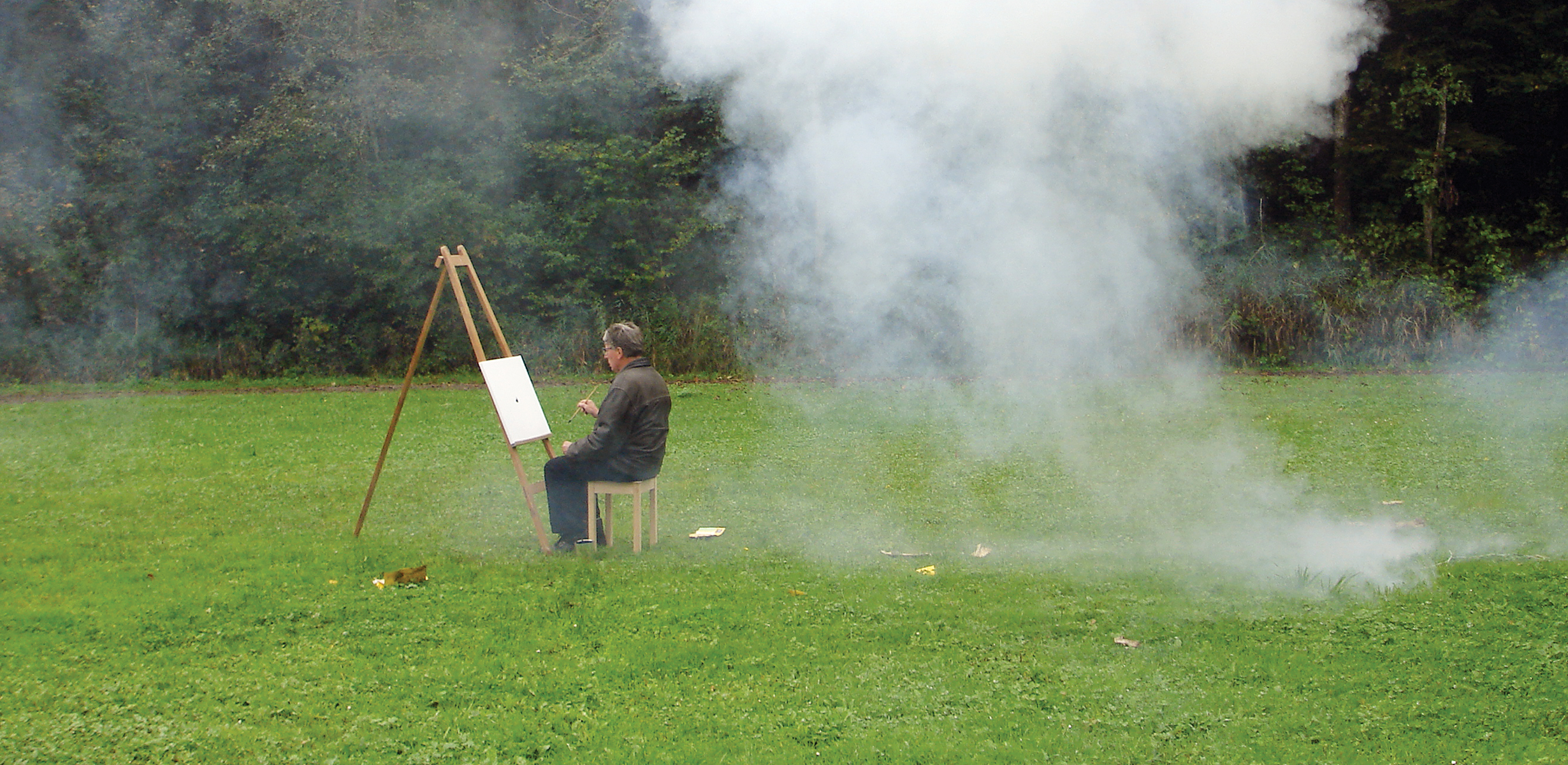 Walking on Ice: An Interview with Roman Signer - ArtReview