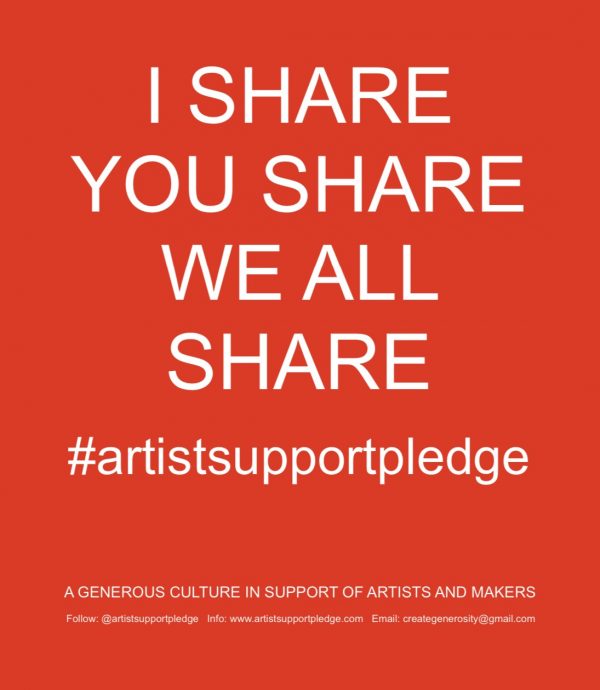 How #ArtistSupportPledge Took the Artworld by Storm - ArtReview