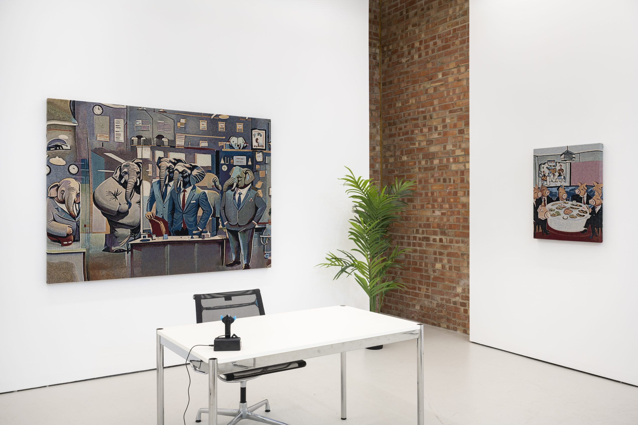 The Uncanny Imaginary of Jonas Lund’s AI Corporate World - ArtReview