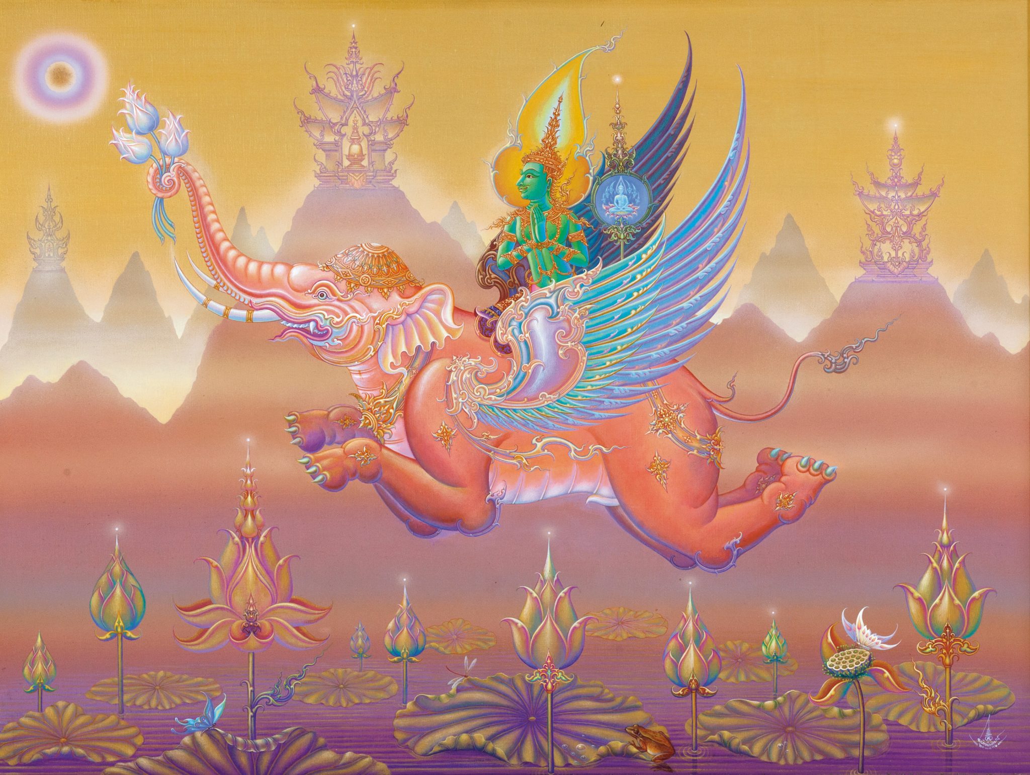The Razzle-Dazzle Art of Chalermchai Kositpipat - ArtReview