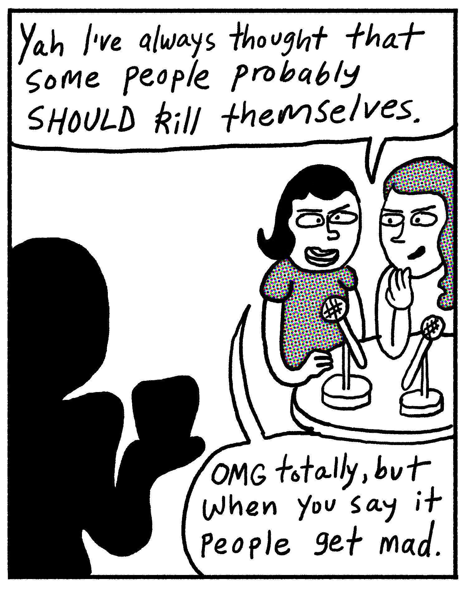 ‘The Critics Respond’ (2024) – A Comic Strip by Walter Scott - ArtReview